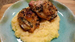 Roasted Lemon Balm and Sage Chicken | the petite beet